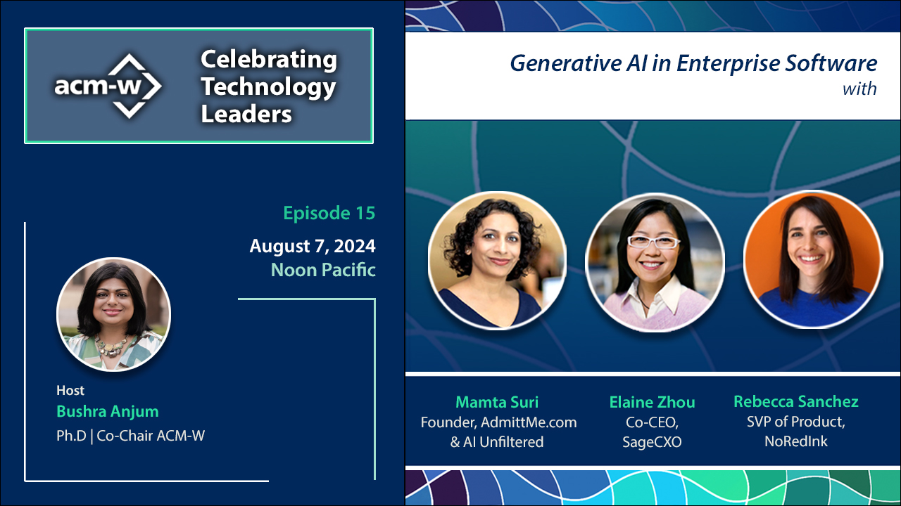 [On Demand] Celebrating Technology Leaders: Generative AI in Enterprise ...